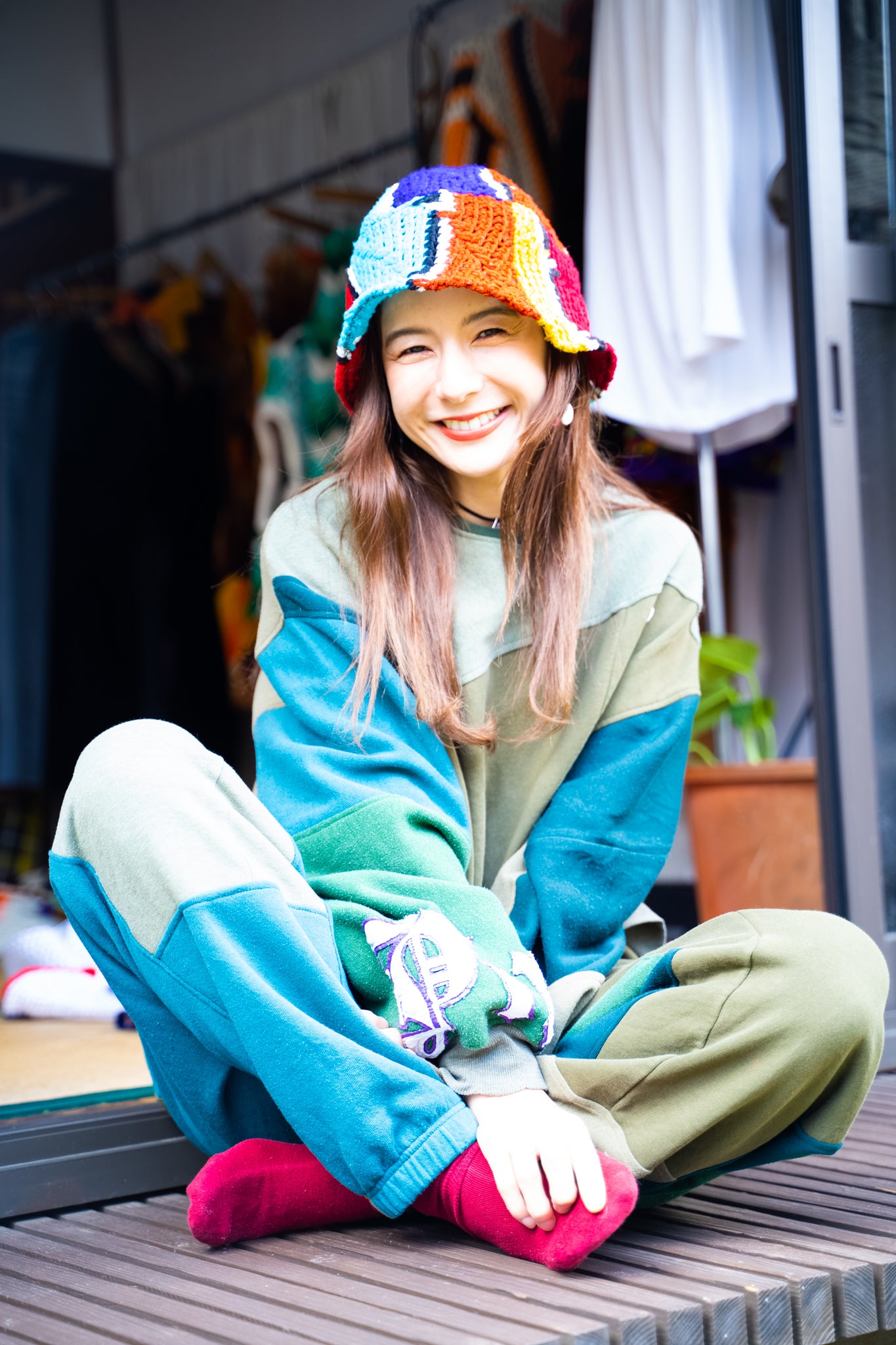 【REMAKEBYK×StyleReborn】Remake Crochet Hat – Style Reborn