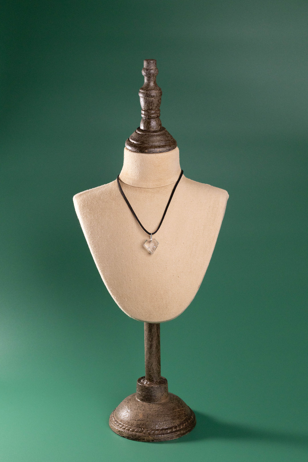 【nanan bijouxxx×StyleReborn】Symbol On Crystal Necklace PU×Silver ...